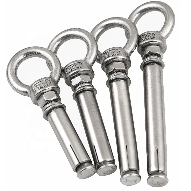 M6 M8 M10 M12 M16 Stainless Steel 304 316 Lifting Eye Bolt Expansion