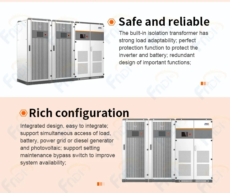 Megarevo Hybrid Inverter - 250KW Energy Storage Solution