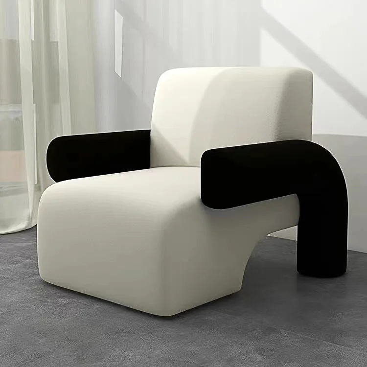 Creative Designer Nordic Single Sofa Chair Modern Lazy Chair Living ...