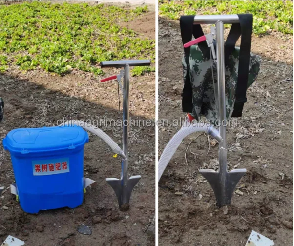 Manual Fertilizer Spreader - Efficient Granular Application