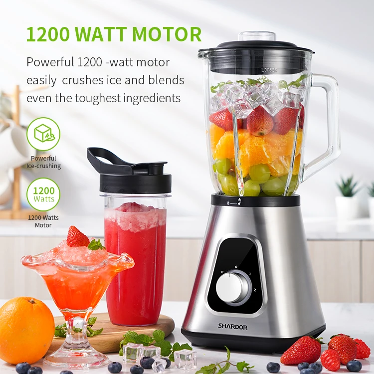 1200W Industrial Personal Blender - Smoothie Maker Kitchen