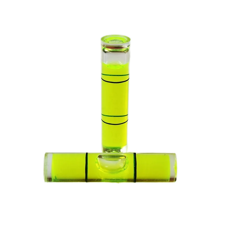 PMMA Small Circular Bubble Level Vials for Industrial Use