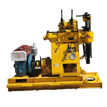 Portable Wheels Rock Core Drilling Machine Diesel Hydraulic Core ...