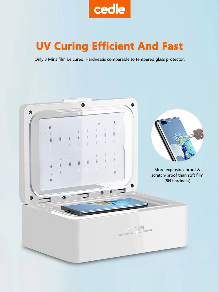 180*120mm UV Curing Hydrogel Film - Clear & Durable Protection