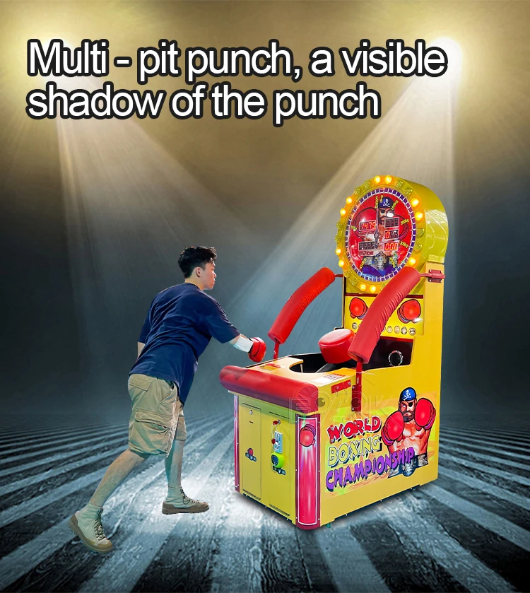 Boxing Simulation Arcade Game Machine Punching Game| Alibaba.com