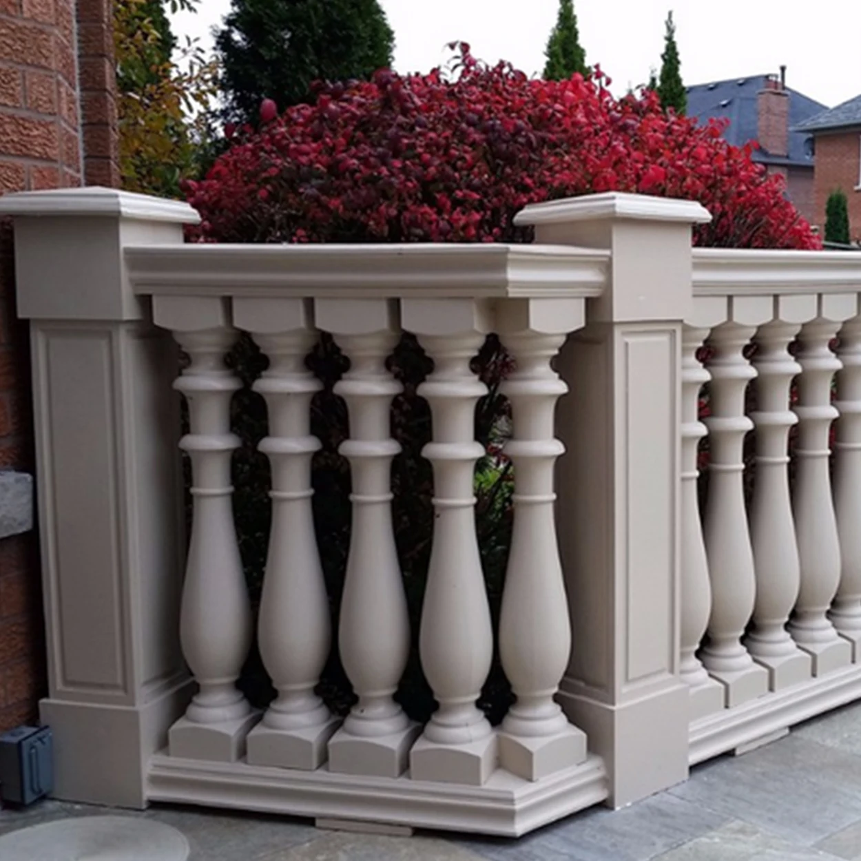 Auuan PU Polyurethane Balusters Mold for Concrete Design