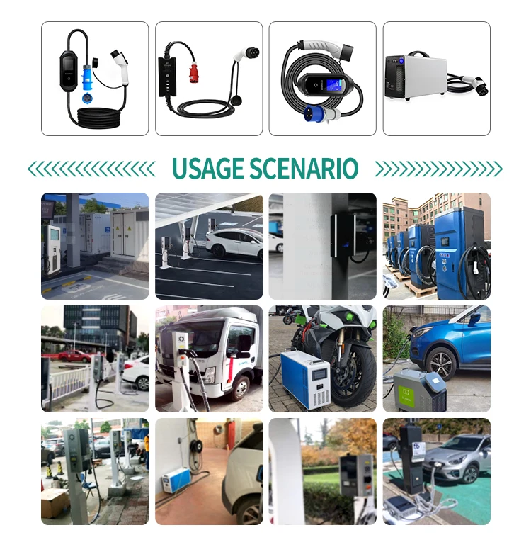 Portable AC EV Charger Tester - 220v 380v GBT SAE IEC