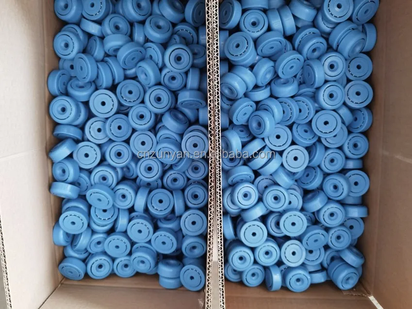 Customized Injected Mold Poultry Roller with Double Ball Bearing ...