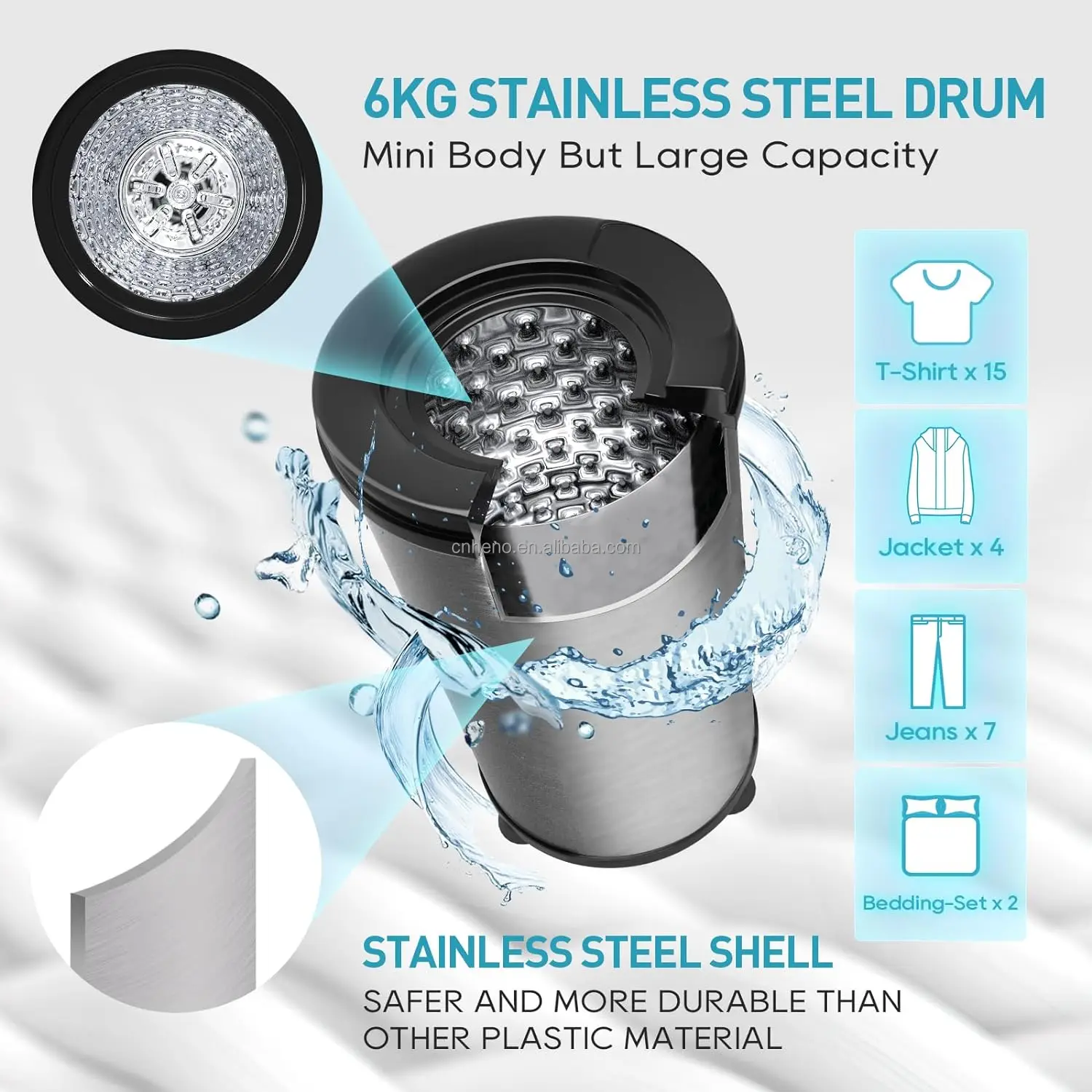 Spin Dryer 6kg - Energy Efficient Clothes Drying Solution