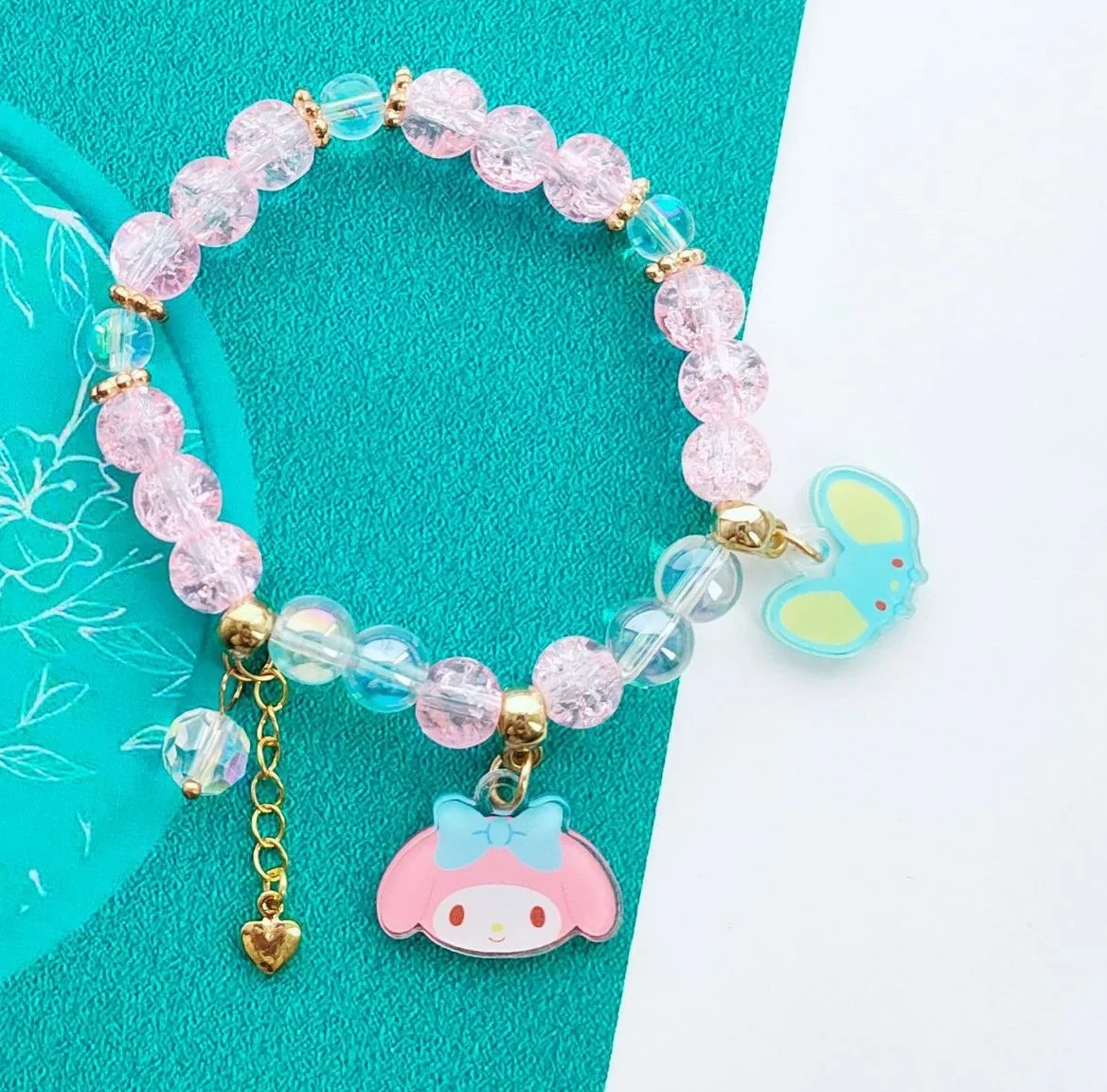 Sanrio Cinnamoroll,My Melody,Pompompurin,Kuromi,Pochacco Bracelet - Buy ...