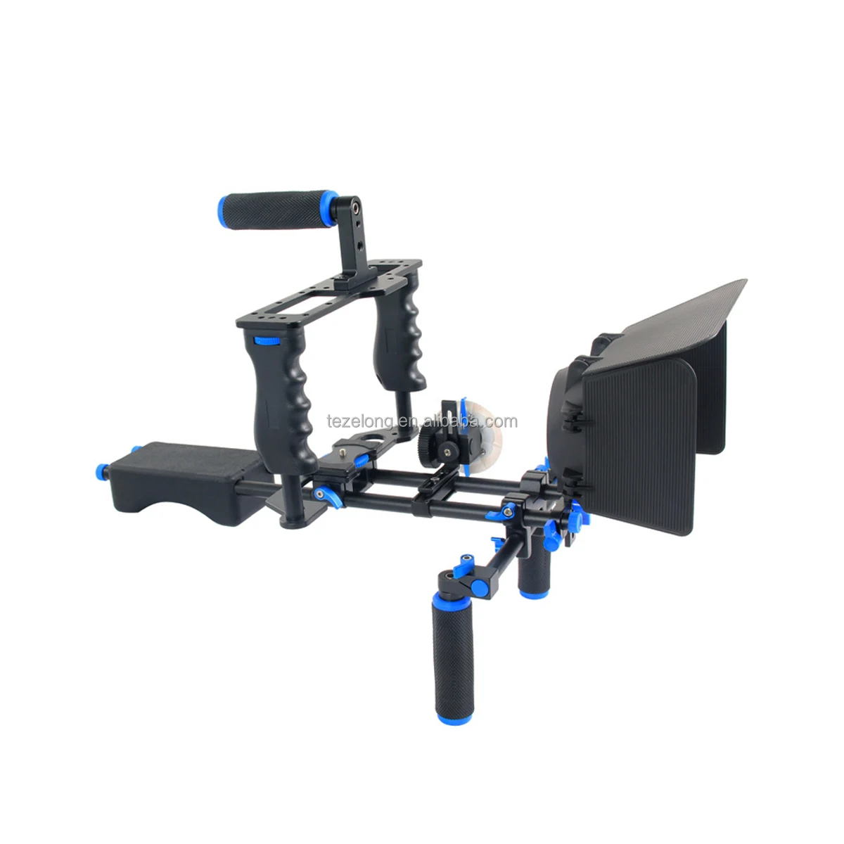DSLR Rig Camera Cage Kit - Stabilize Canon 5D Mark III/IV 6D