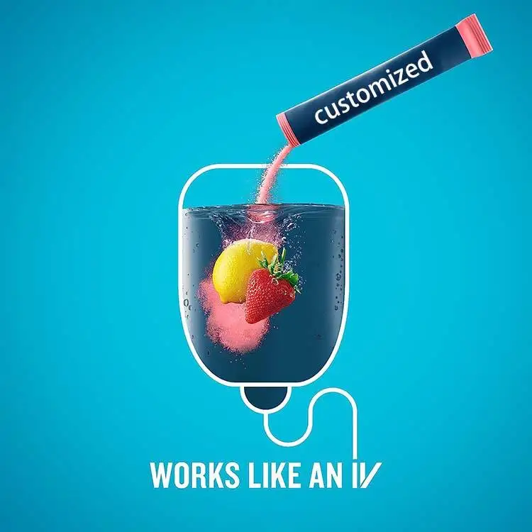 Vitamin Packets Hydration Electrolyte Powder | Rapid Custom