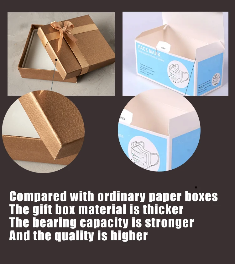 Wholesale Pink Cute Corrugated Paper Cardboard Drawer Boxes