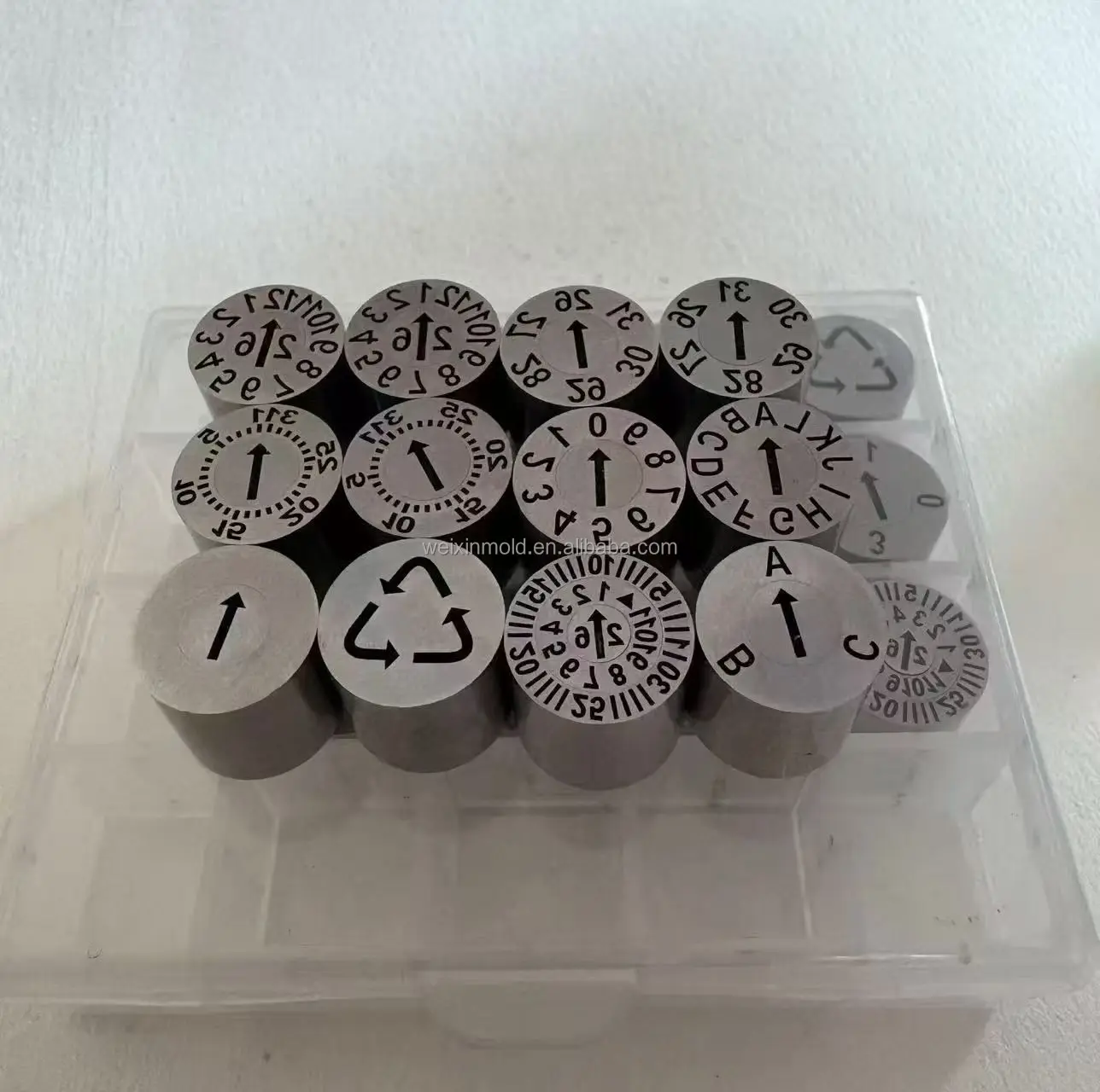 Date Code Inserts Date Stamps Date Marked Indicator for Injection Mold ...