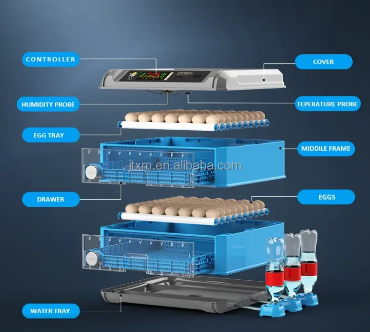 2023 JIATAI 400 Egg Incubator - High Productivity & Quality