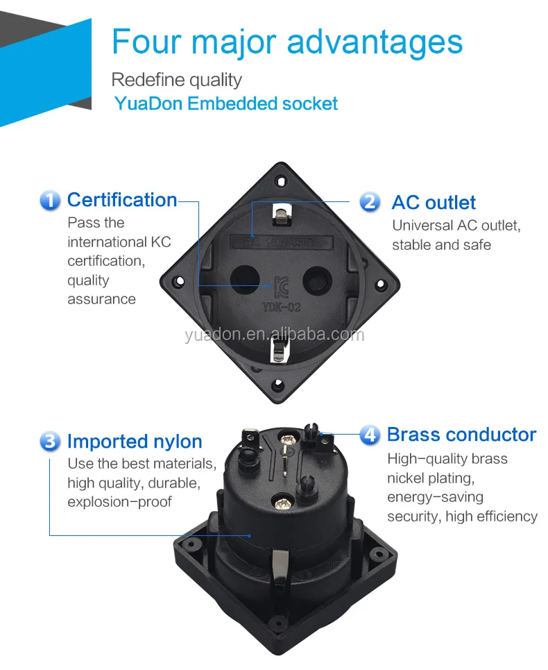 Korea PDU Socket Outlet with KC Certificate - Reliable Power