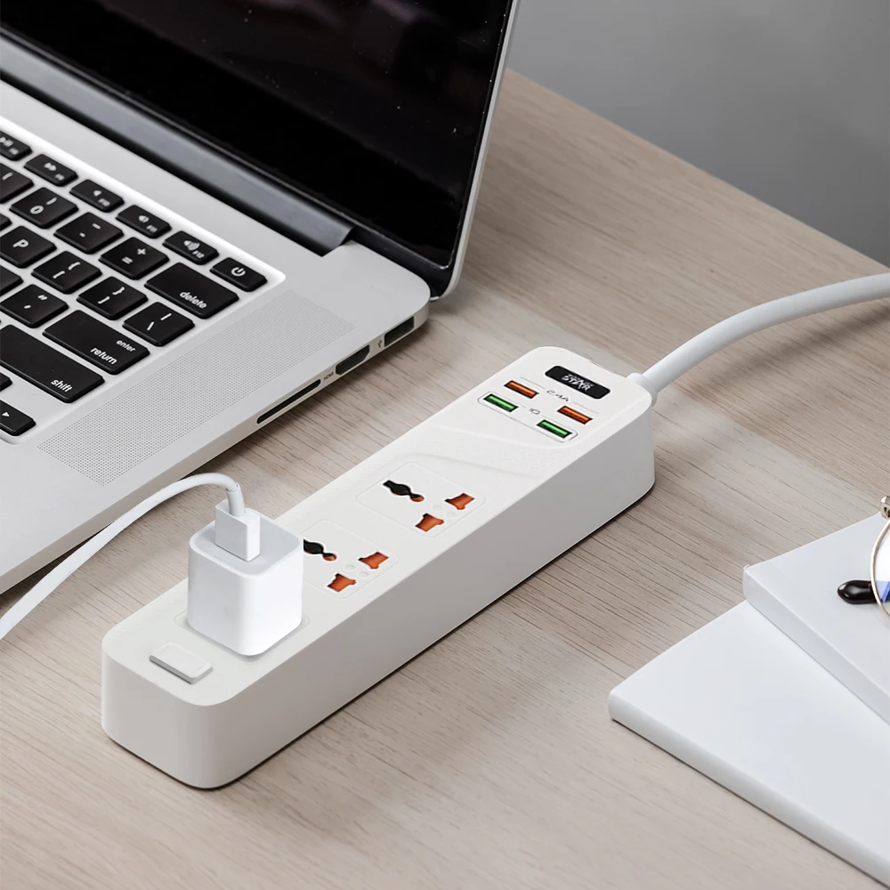 Winning Star Power Socket Universal 8 Ways Strip St-4002 4 Usb Port ...
