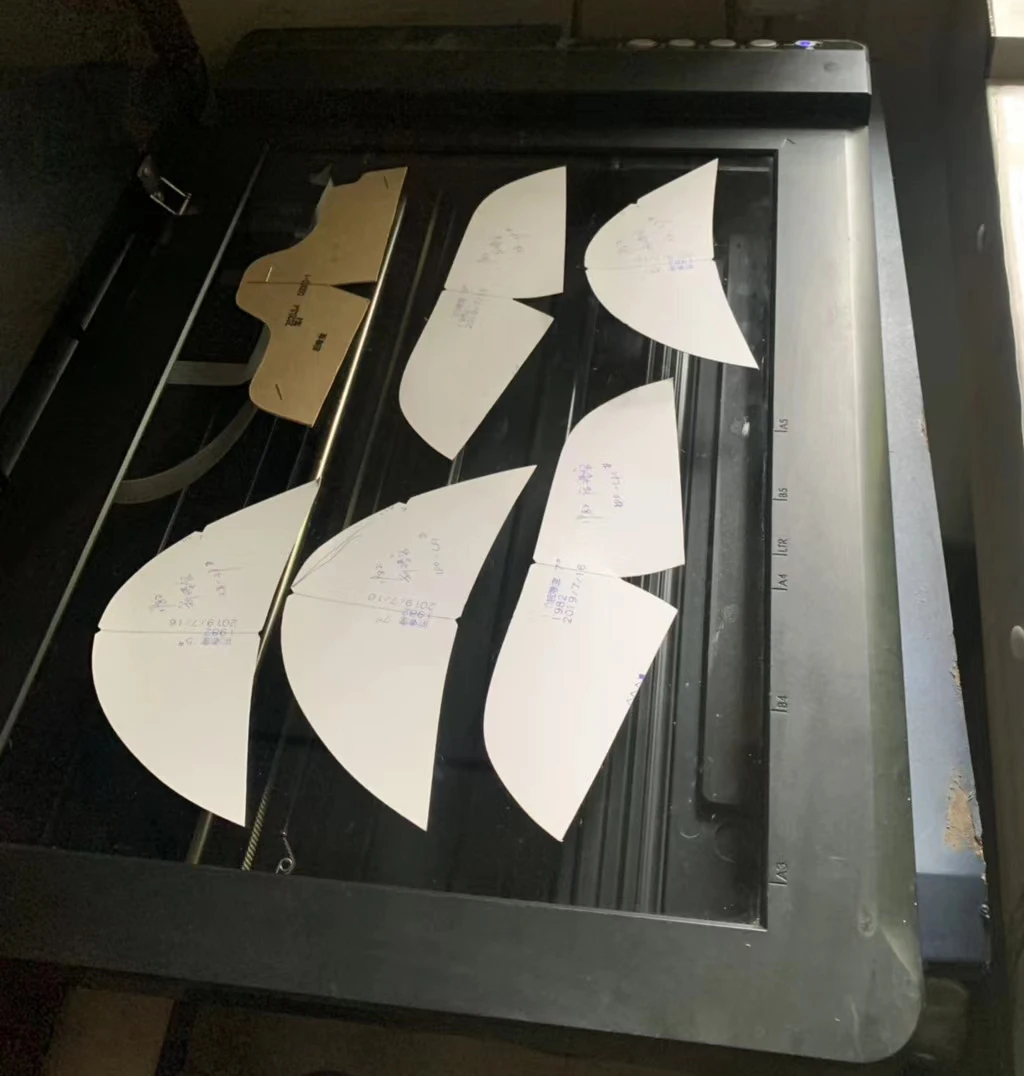 KAEMI Fabric Template Plotter Flat Bed Garment Inkjet Cutter Graph ...