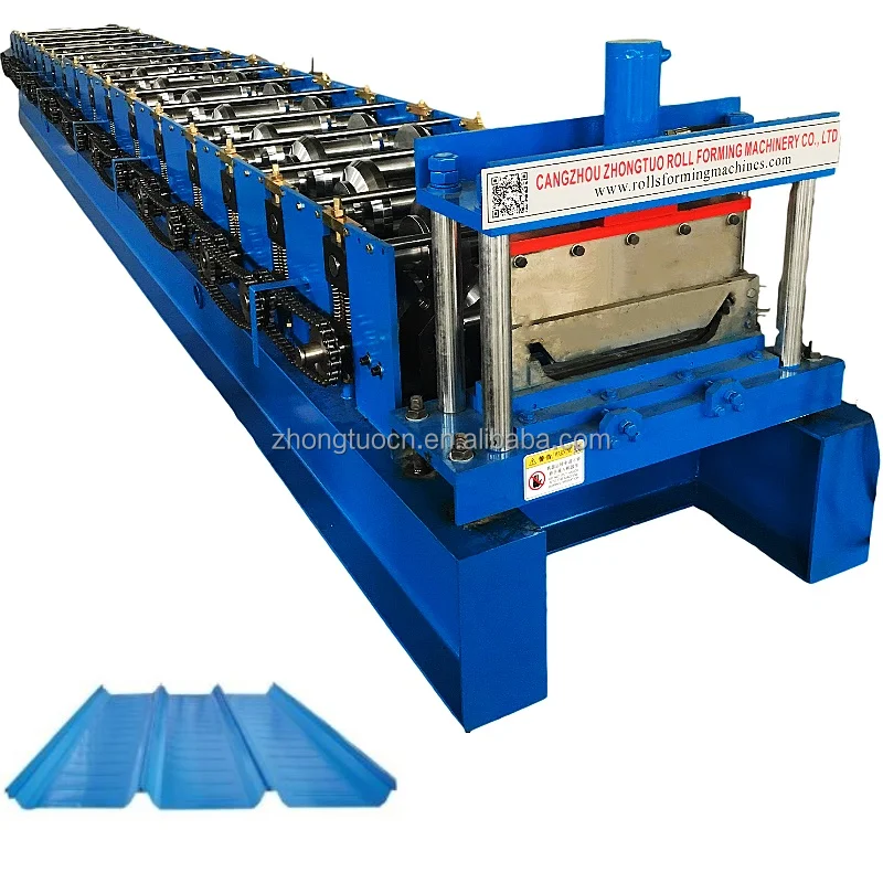 Metal Self Snap Lock Standing Seam Roof Sheet Forming Machine