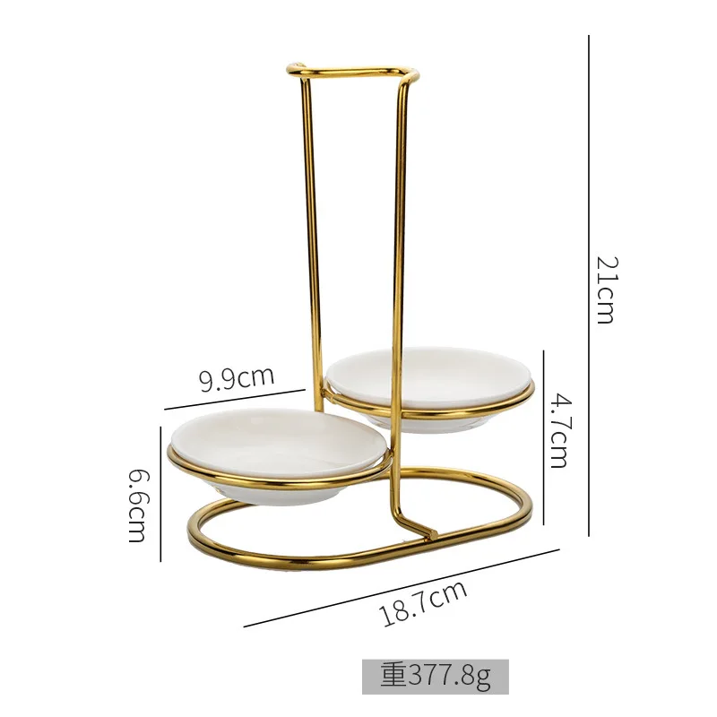 Gold Stainless Steel Table Spoon Rack - Luxury & Eco-friendly