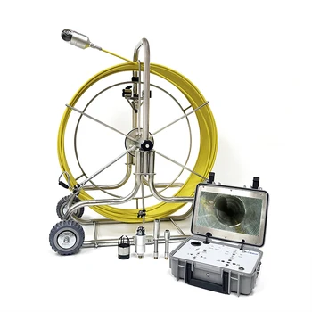 Megapixel 360 Degree Rotate Sewer Drain Pipeline Inspection Endoscope ...