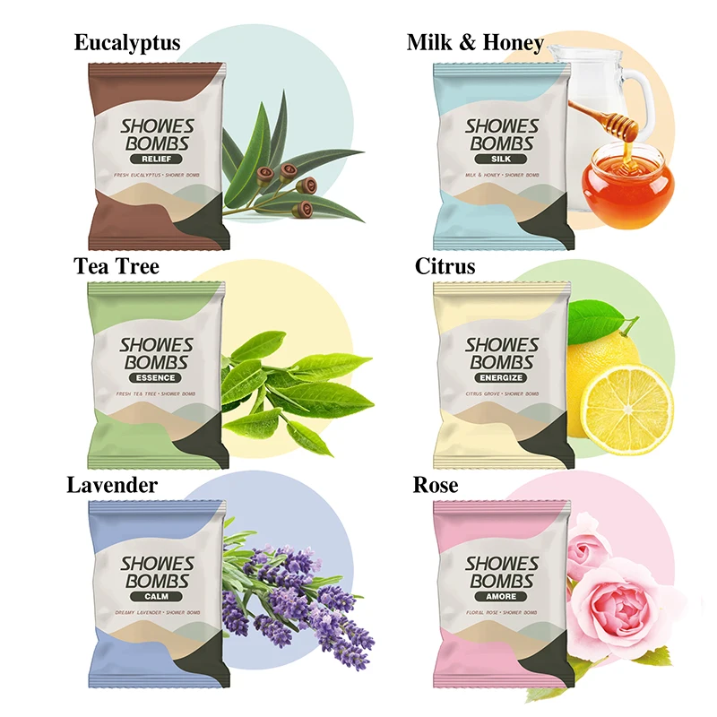 Wholesale Oem Organic Bomei Relax Shower Bombs 30g Bath Tablets Bloom ...