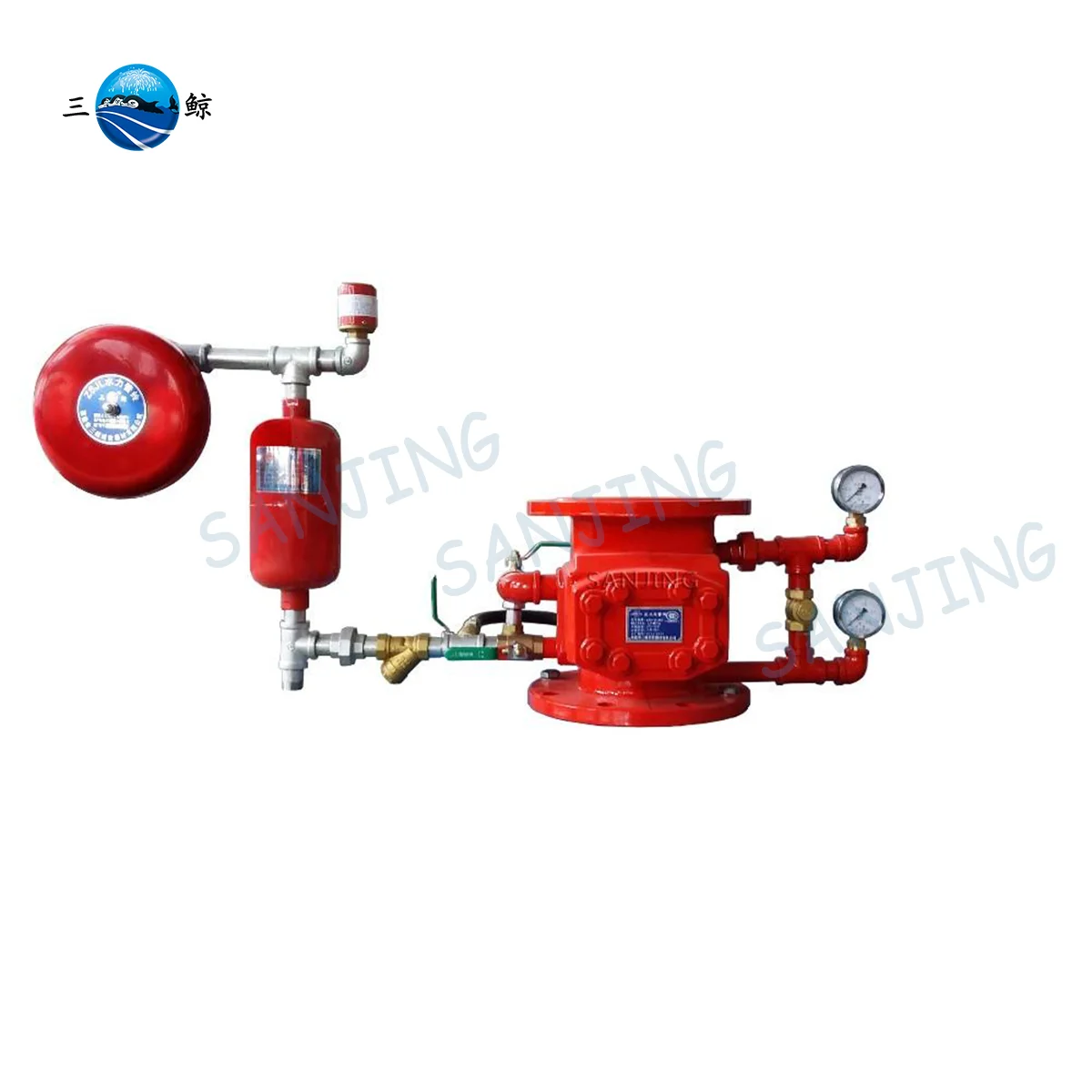 Grooved Type Fire Alarm Check Valve for Fire Sprinkler System