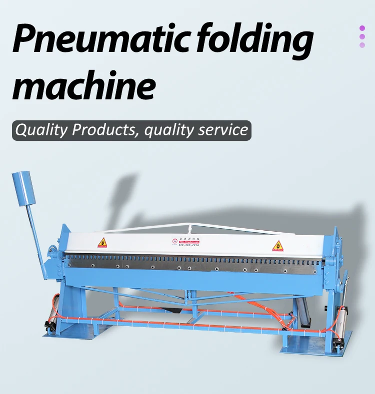 Hvac Air Pipe Metal Sheet Bending Machine Pneumatic Tdf Folder - Buy ...