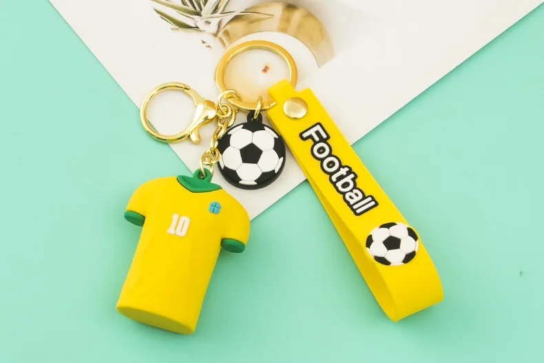 High Quality 3D Football Jersey Keychain - Perfect Gift