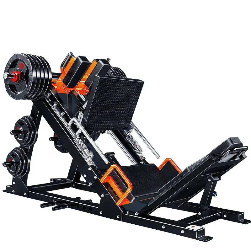 Commercial Multi Gym Equipment Plate Loaded Hack Squat Leg Press ...