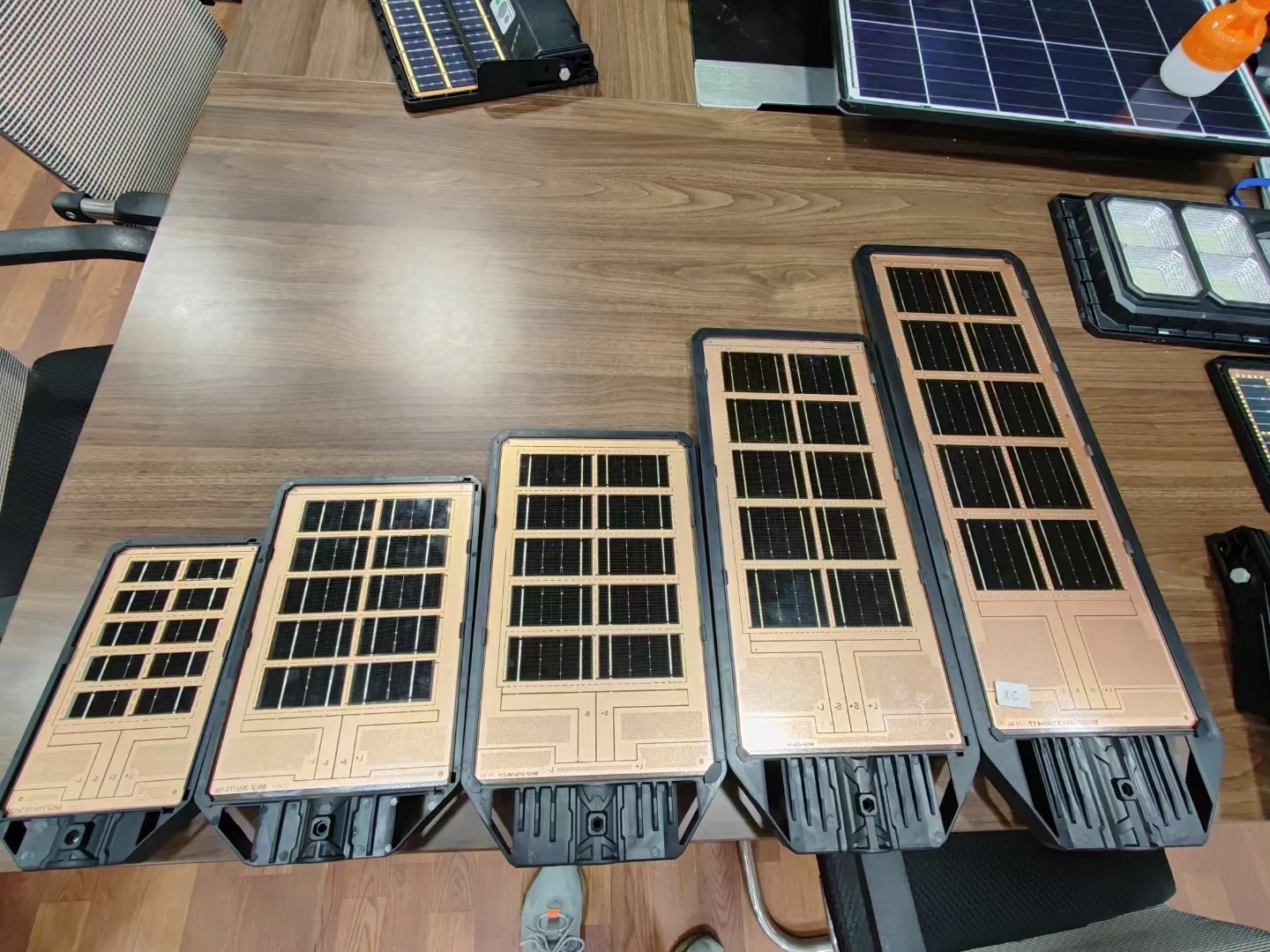 Smart New Motion Sensor Double Side Solar Panel All In One Led Solar ...