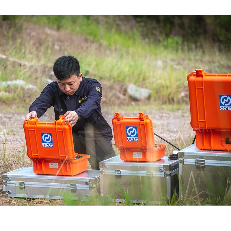 Tdem/tem Transient Electromagnetic Sounding Meter Obtaining Subsurface ...