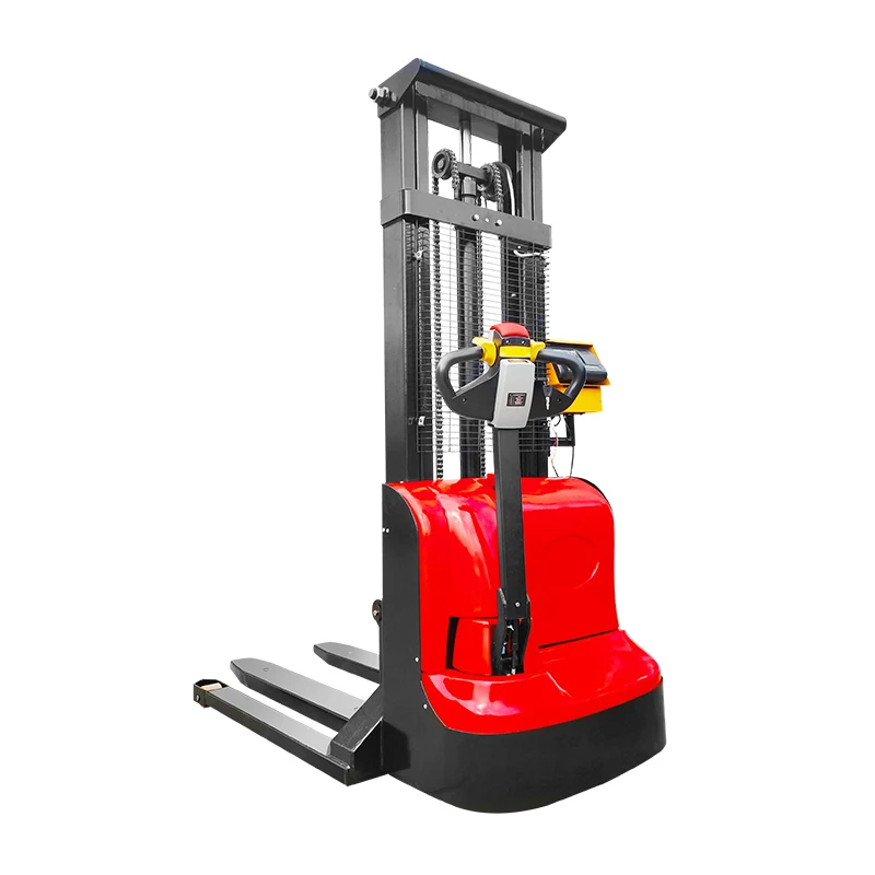 Small manual standing forklift manual forklift stacker 1.5 ton 2000 kg ...