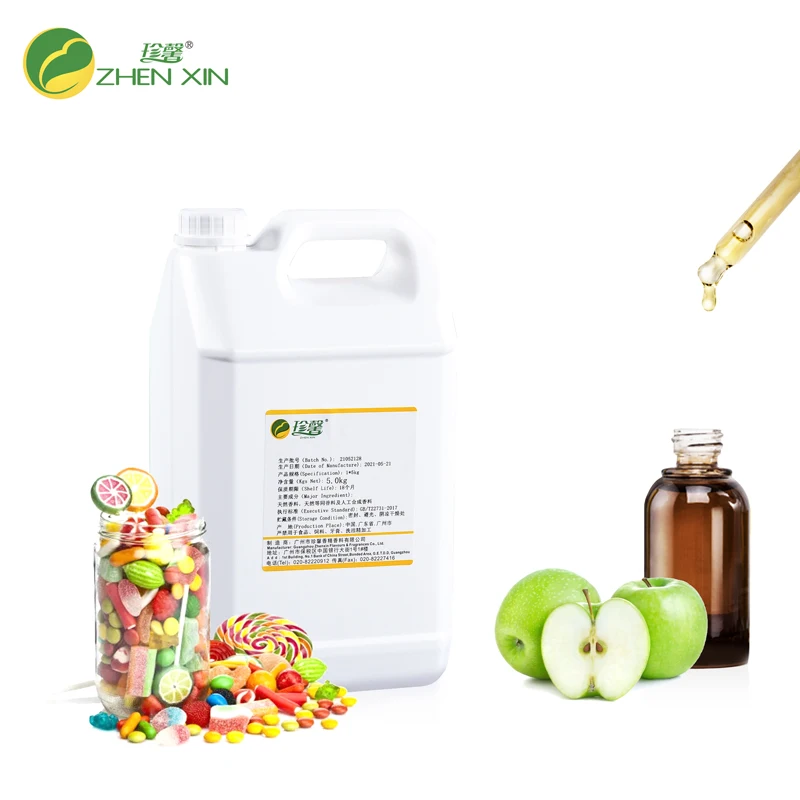 Pure Food Flavor Green Apple Essence - Artificial Fruit Fragrance