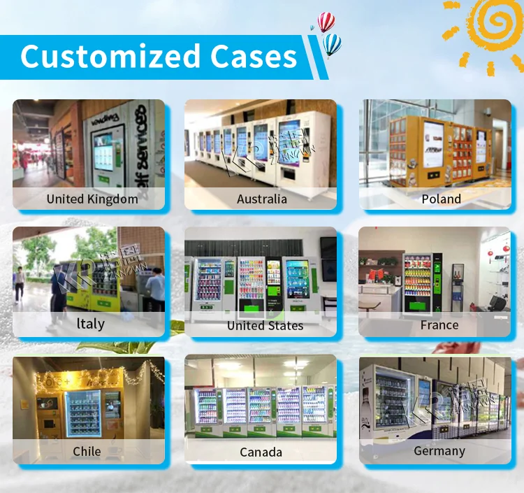 Smart Snack and Drink Vending Machines - Wholesale Available