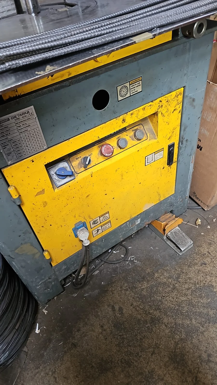 Construction Building Steel Bar Bender 6-40mm Rebar Angle Making ...