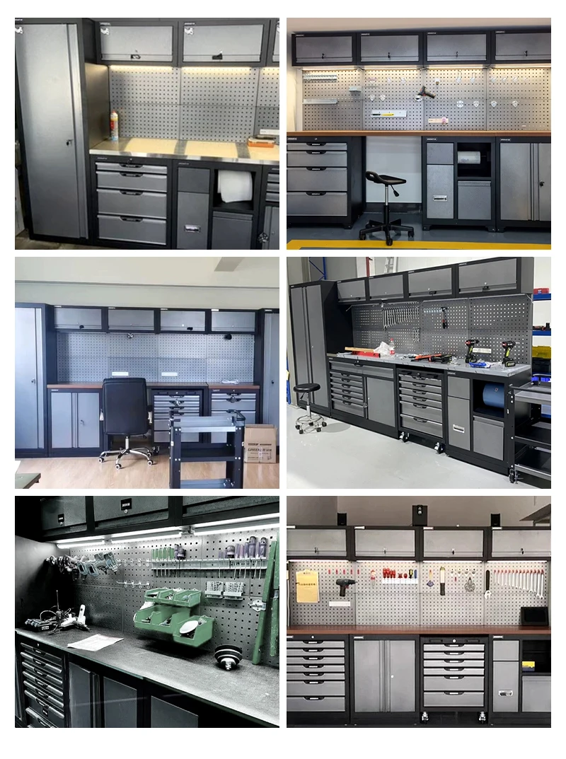 Heavy Duty Garage Tool Storage Cabinet Industrial Workshop Equipment ...