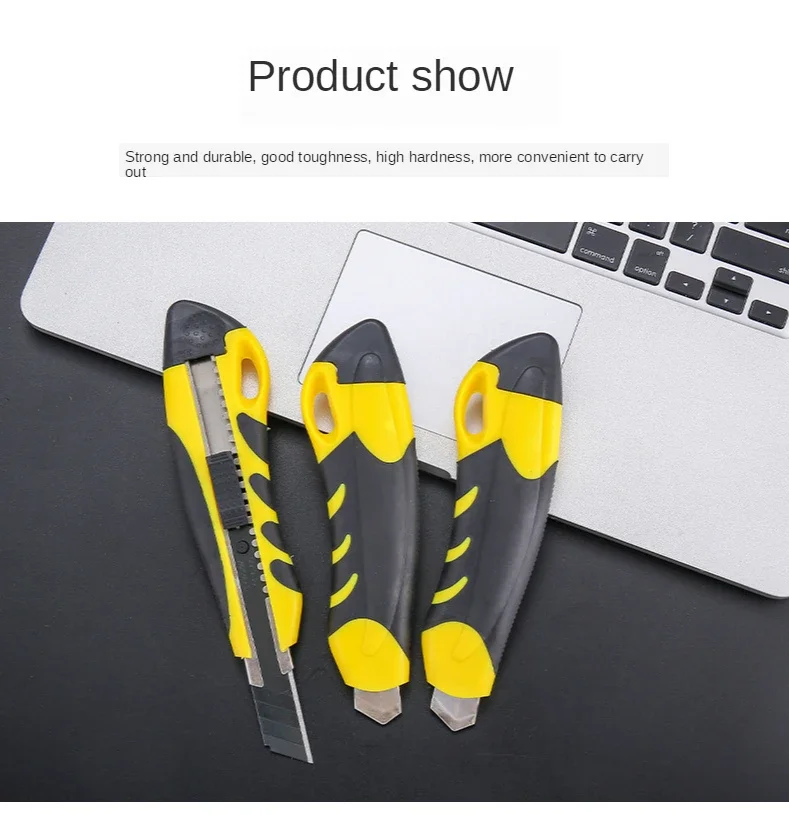 Retractable Utility Knife Snap Off Cutter Blade Mini Utility Knife Auto ...