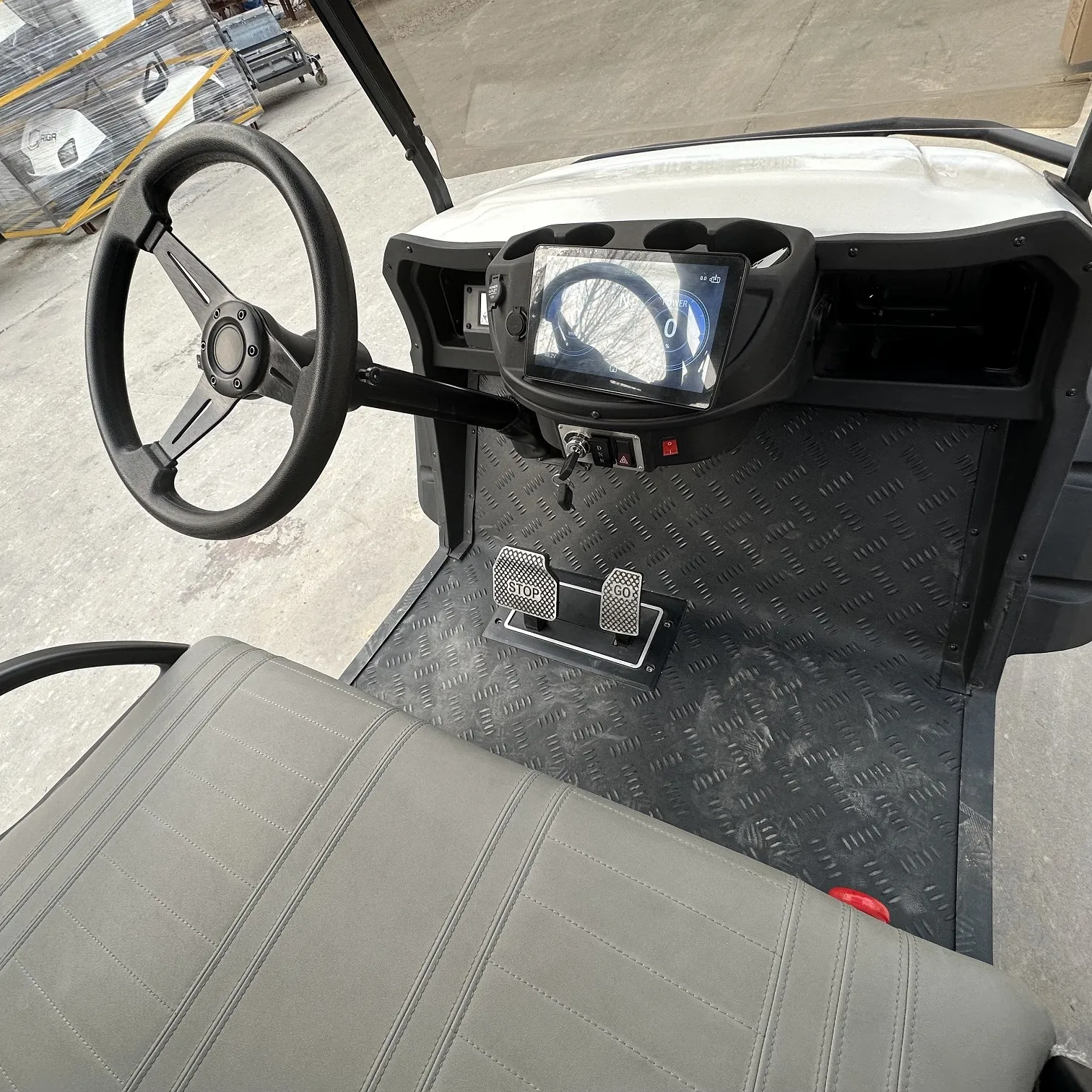 Custom Club Car Hinged Golf Cart Tinted Windshield Cart - Buy Custom ...