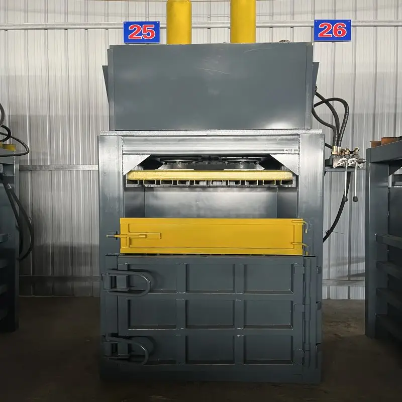 Hydraulic Carton Compress Baler Machine/cardboard Baling Press Machine ...