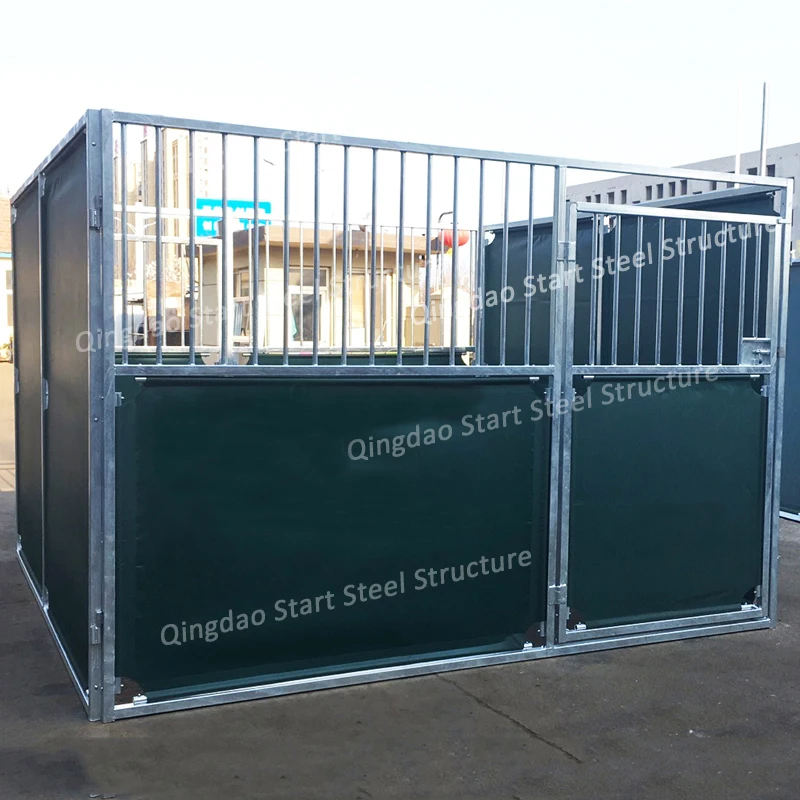 Portable Prefab Pvc Horse Stables Horse Stall Panels For Temporary Use ...