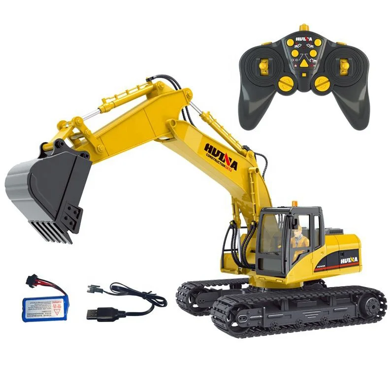 1/14 Remote Control Drilling Excavator 2.4GHz RC Excavator Breaker ...