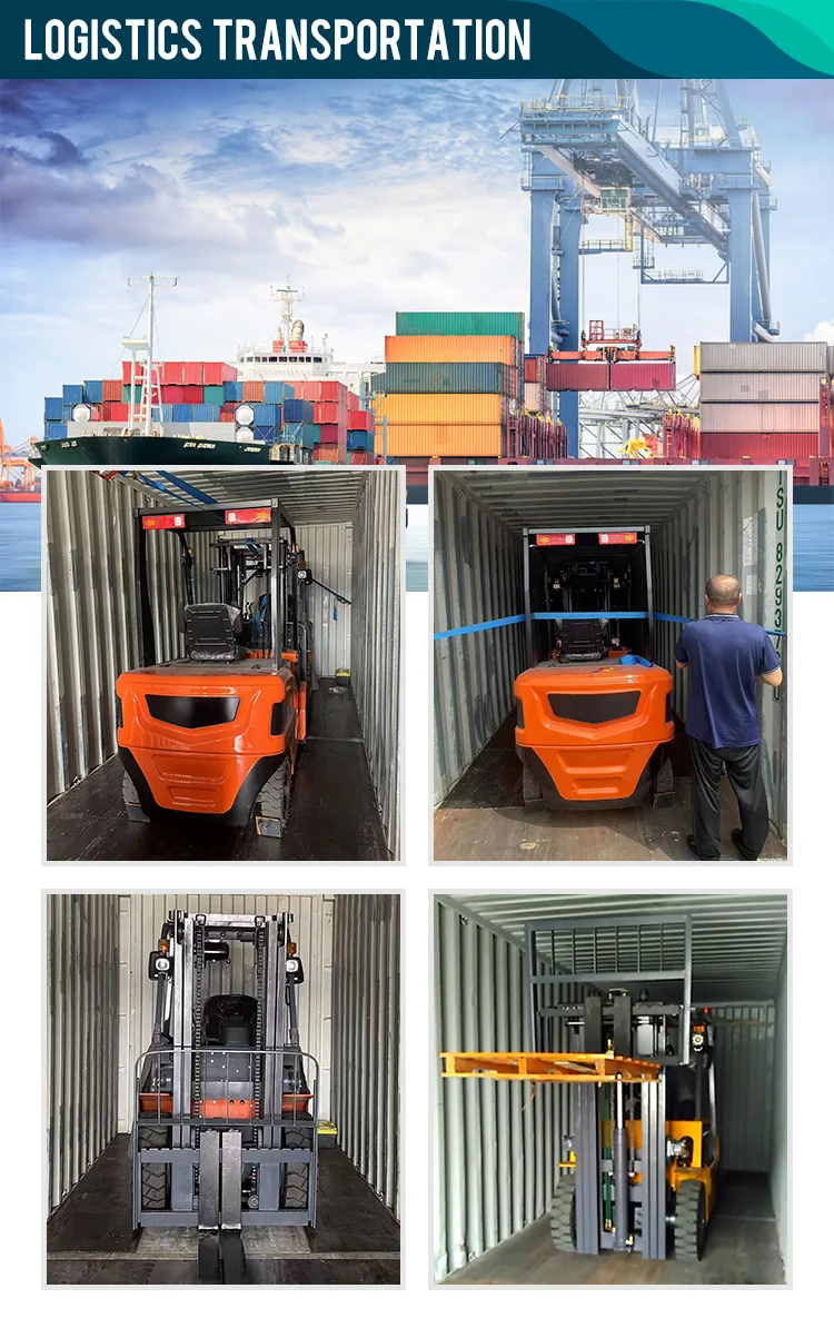 CE MSDS HUAYA Electric Forklift 3.5 Ton - Portable & Powerful