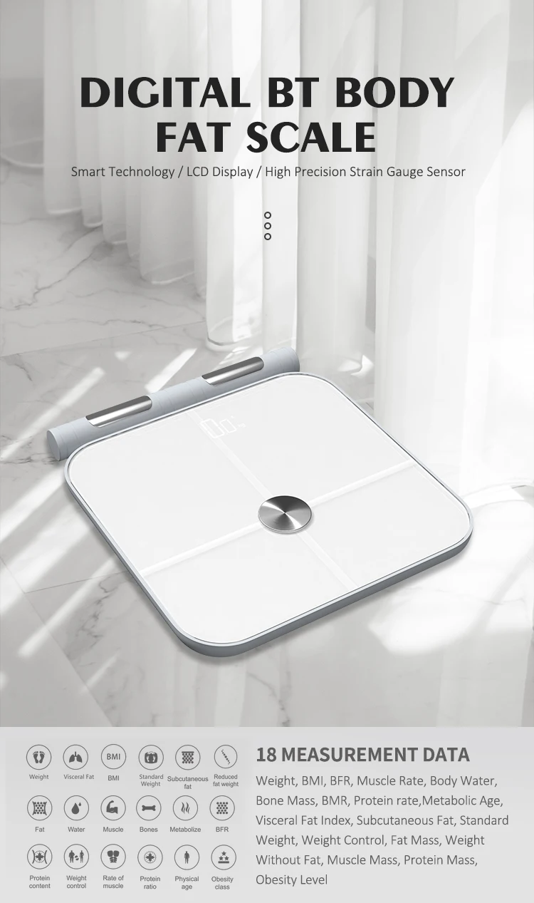 High Precision Dual Frequency Accurate Detection Intelligent Body Fat ...