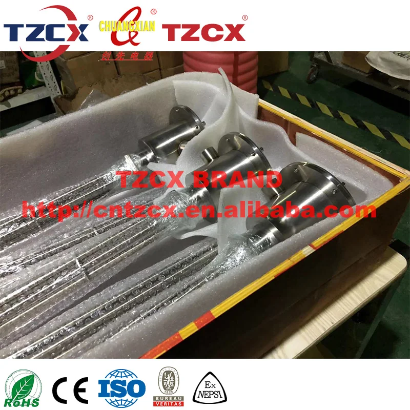 Ce Certified Stainless Steel Industrial Flange Electric Oil Heating Element Boiler Water ...