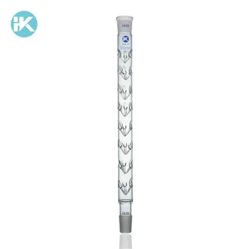 Lab Glassware 300mm Boro 3.3 Distillation Column Glass Heavy Wall ...