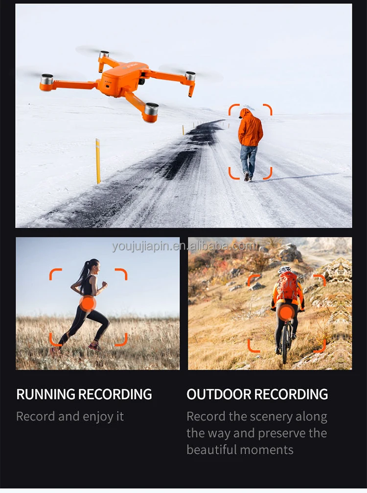 JJRC X17 Dual HD Cameras Drone - Foldable & Brushless Motor