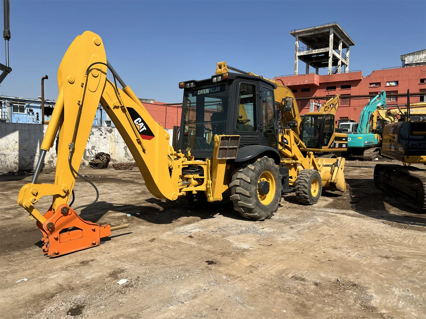 Used Backhoe Loader Cat 420f 420f2 / Used Cat Small Loader 420f ...