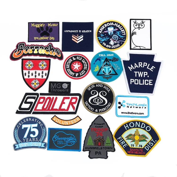 Personalized Clothing Patches Embroidery Self Adhesive Patches Cartoon ...