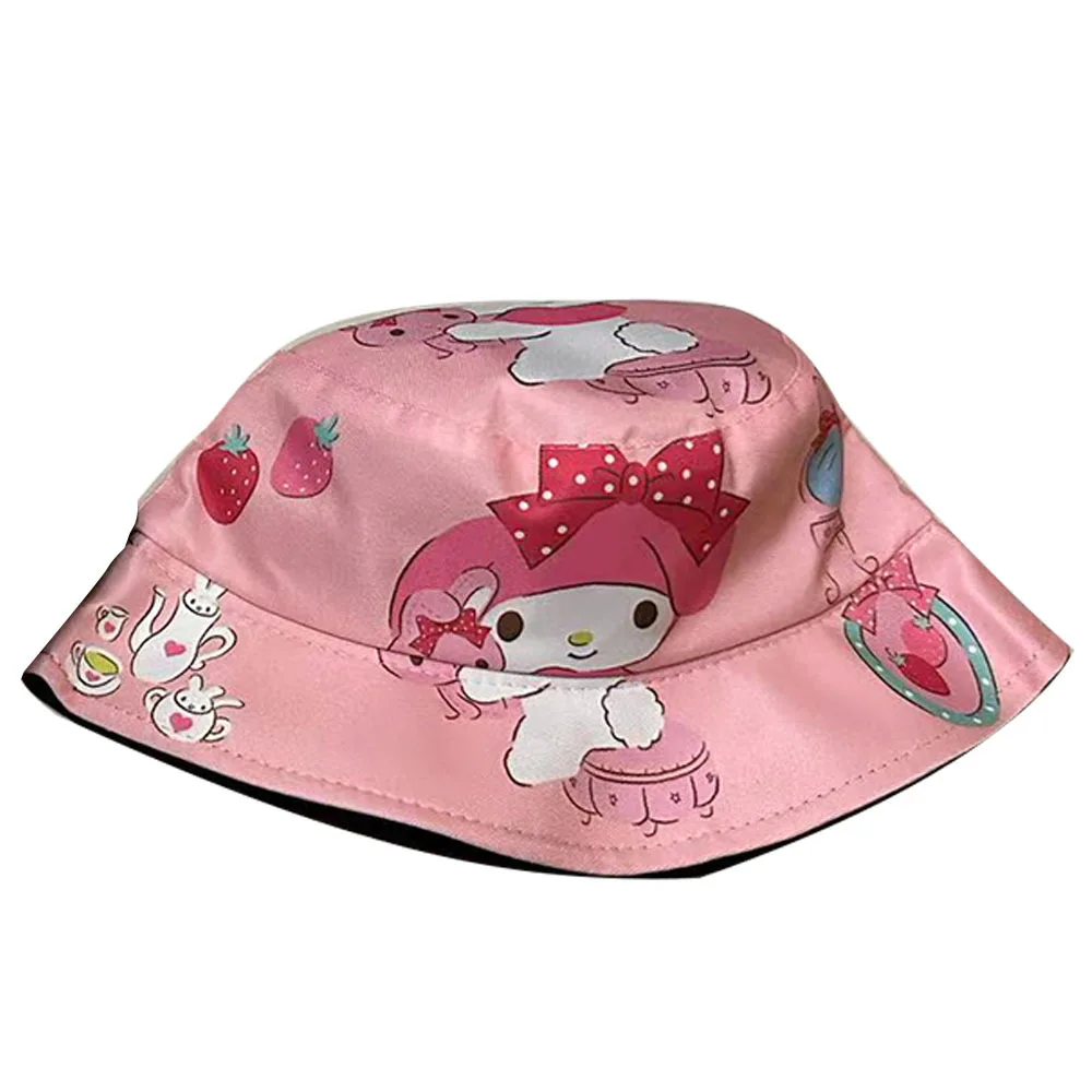 Kuromi Mymelody Cinnamoroll Pochacco Pompom Purin Fisherman Hat Cartoon ...